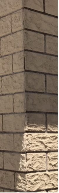 Imitation brick asbestos cement cladding - Asbestos Product Guide