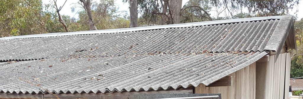 Corrugated asbestos cement sheeting - roofing - Asbestos Product Guide