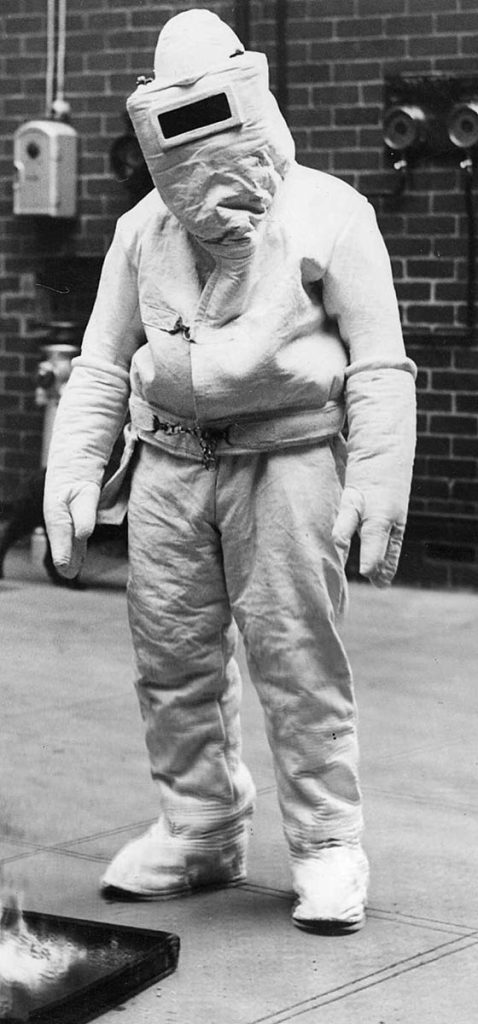 Firefighting and heat resistant apparel - Asbestos Product Guide