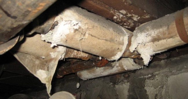 Pipe insulation (lagging) - Asbestos Product Guide