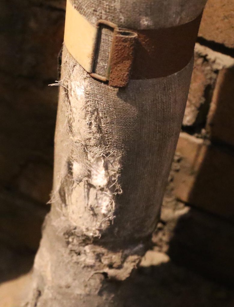 Pipe insulation (lagging) - Asbestos Product Guide