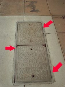 Telecommunications cable jointing pits - Asbestos Product Guide