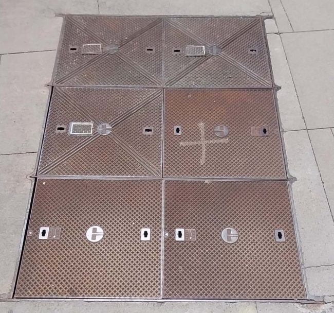 Telecommunications cable jointing pits - Asbestos Product Guide