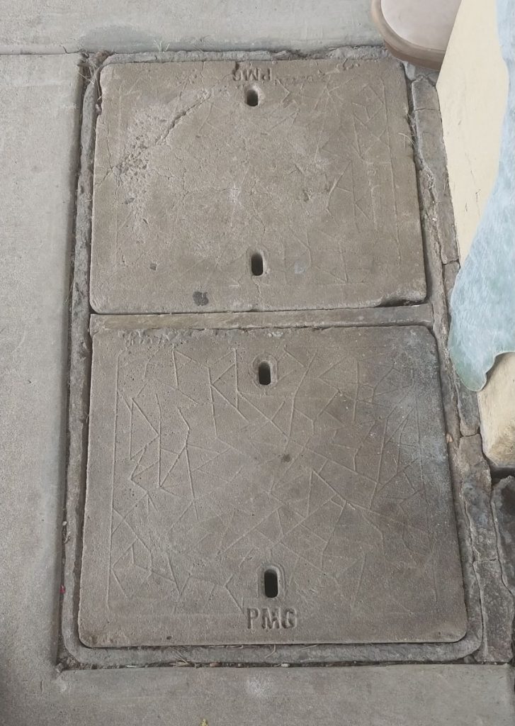 Telecommunications cable jointing pits - Asbestos Product Guide