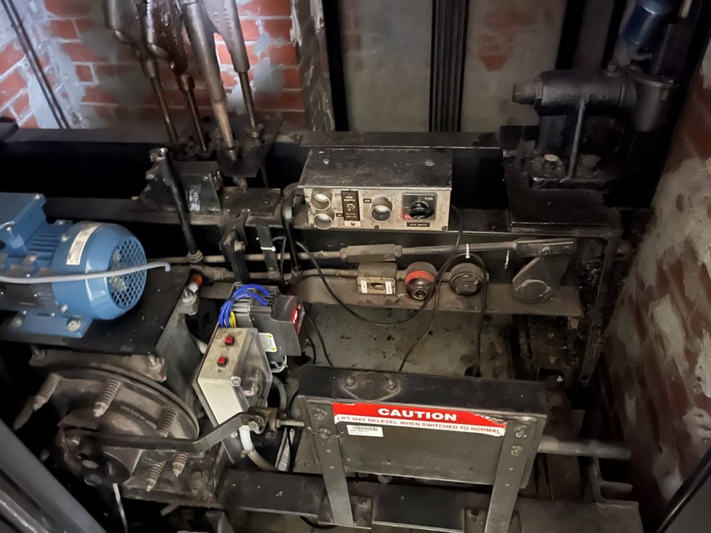 Insulation materials for lift motor cabling - Asbestos Product Guide